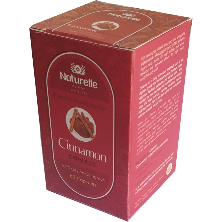 Naturelle Cinnamon Capsules 60 Pcs – Easy Wasi